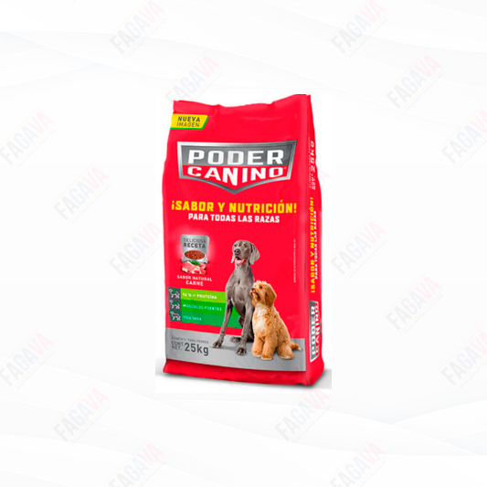 PODER CANINO 25KG – Fagava